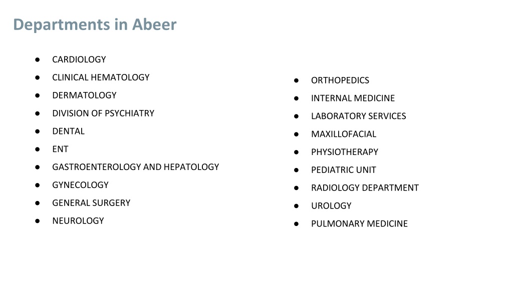 PPT - Best Hospital in Saudi Arabia- Abeer Medical Group PowerPoint ...