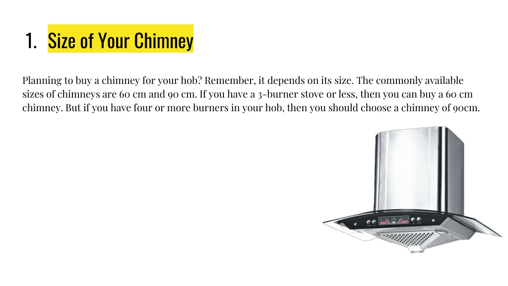 PPT - 5 Tips To Buy Kitchen chimney PowerPoint Presentation, free ...