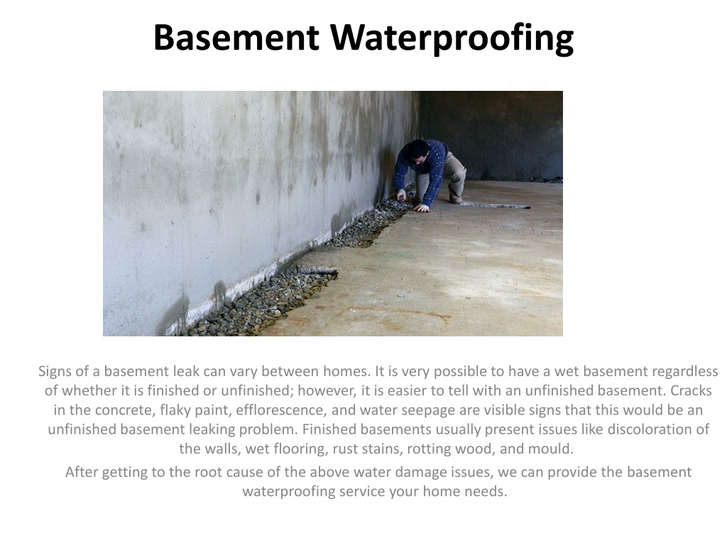 PPT - Best Water Proofing Solutions in Hamilton - Hamilton ...