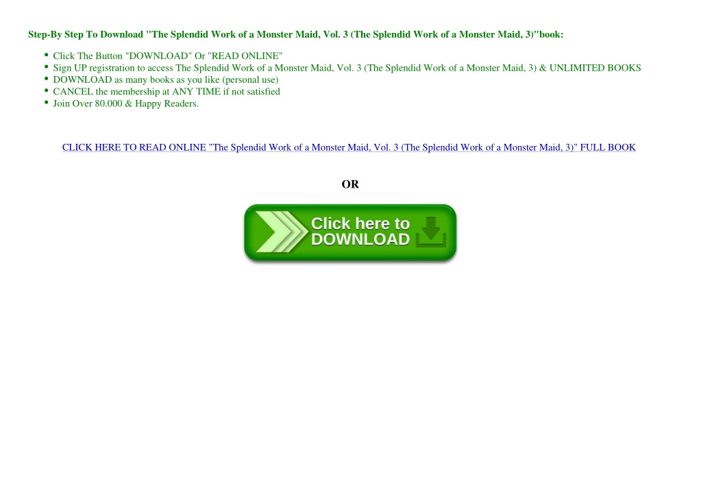 PPT - DOWNLOAD The Splendid Work of a Monster Maid Vol. 3 (The Splendid ...