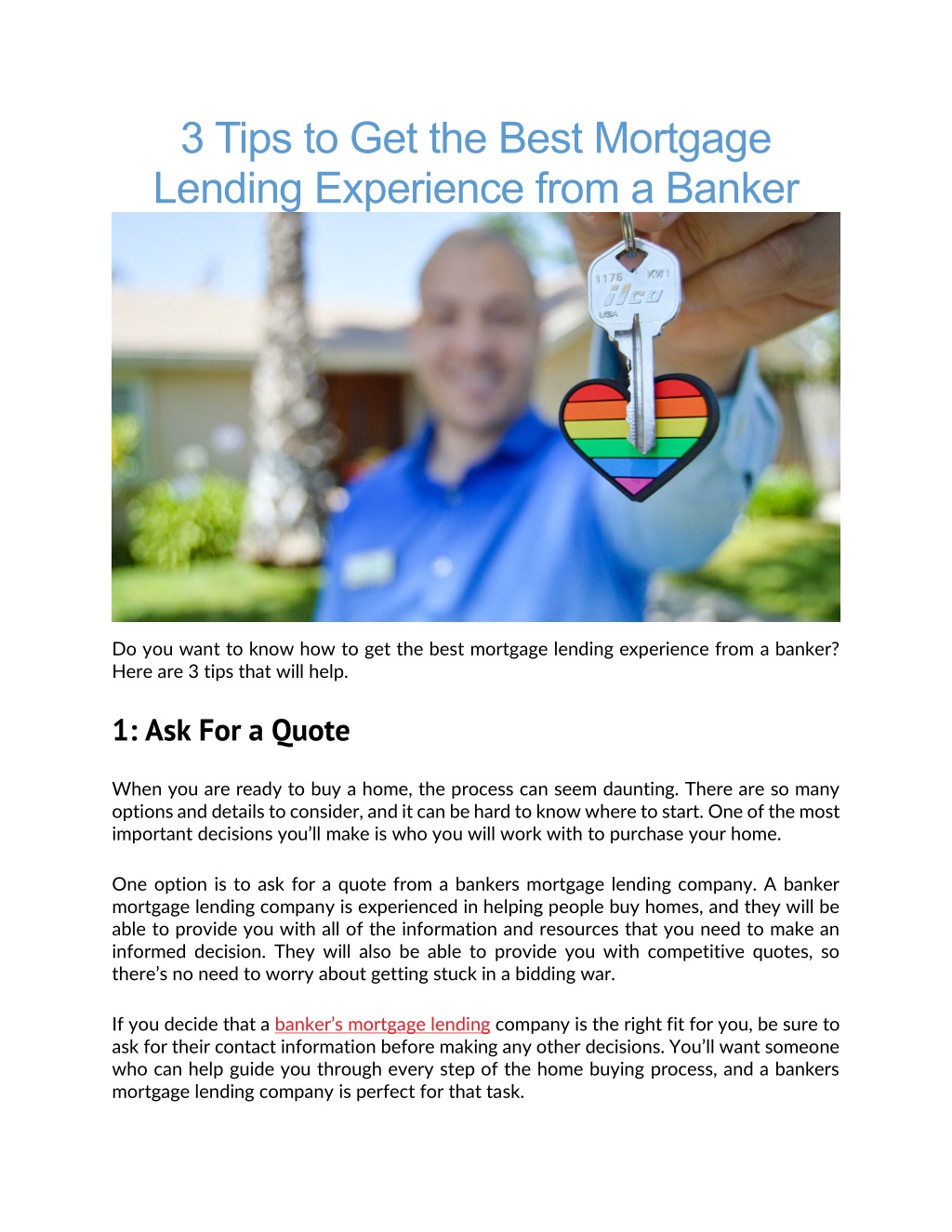 PPT - Bankers mortgage lending PowerPoint Presentation, free download ...
