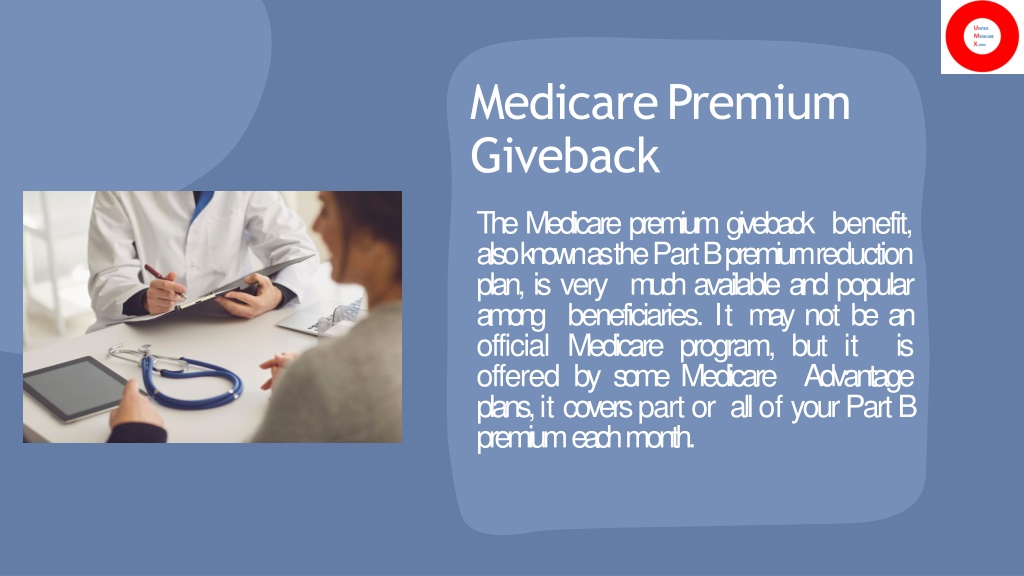 PPT - Medicare Part B premium giveback PowerPoint Presentation, free ...