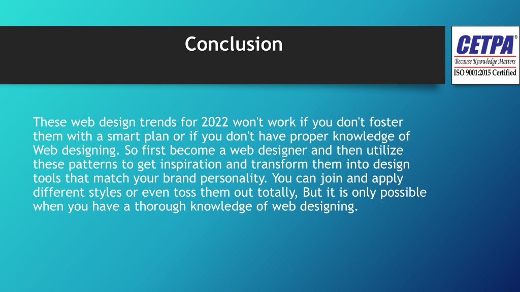 PPT - 5 New Web Designing Trends ppt PowerPoint Presentation, free ...