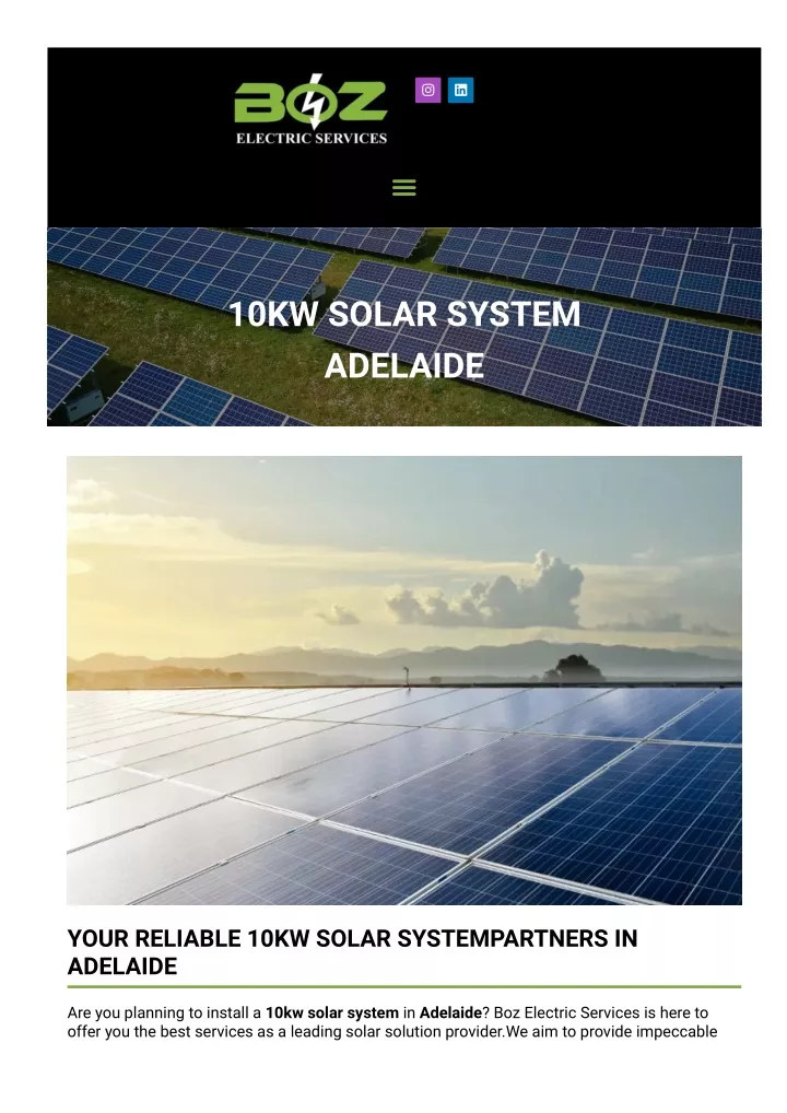 PPT - 10kw Solar System Adelaide PowerPoint Presentation, free download - ID:11627531