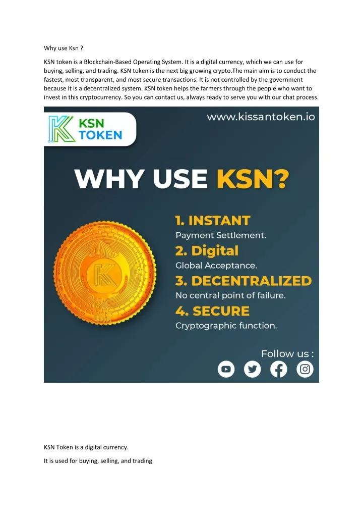 PPT - Why use Ksn PowerPoint Presentation, free download - ID:11627610