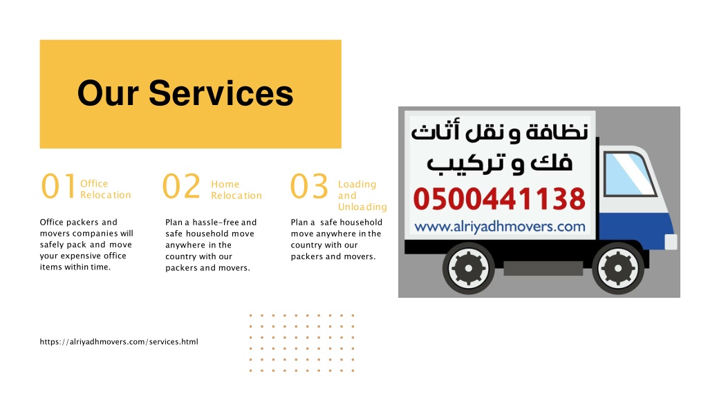 PPT - Best shifting services in Riyadh | 24 hour shifting service ...