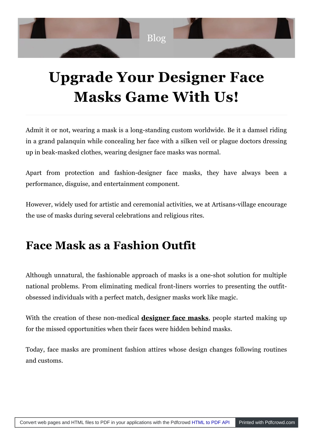 PPT - The designer face mask as a fashion outfit PowerPoint ...