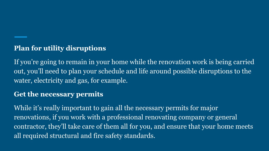 PPT - Your Major Home Renovation Checklist PowerPoint Presentation ...