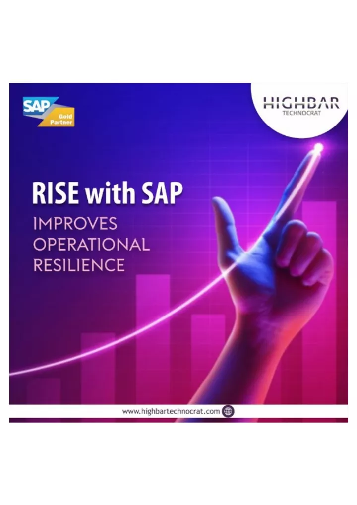 PPT - RISE With SAP Improves Operational Resilience PowerPoint ...