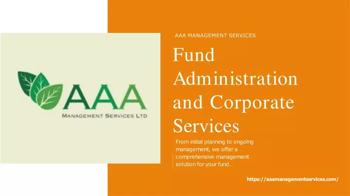 PPT - AAA Management Services PowerPoint Presentation, free download ...