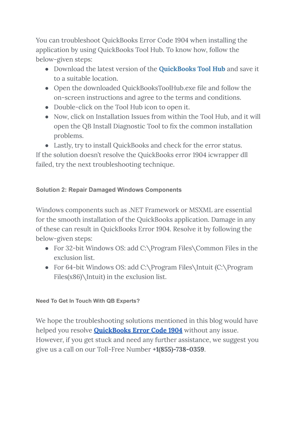 PPT Why You Get QuickBooks Error Code 1904 Try These Top Solutions PPT Why You Get QuickBooks Error Code 1904 Try These Top Solutions