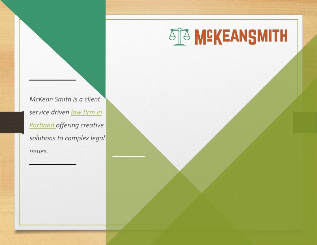 PPT - Estate Planning Attorney Portland Oregon_ McKean Smith LCC ...