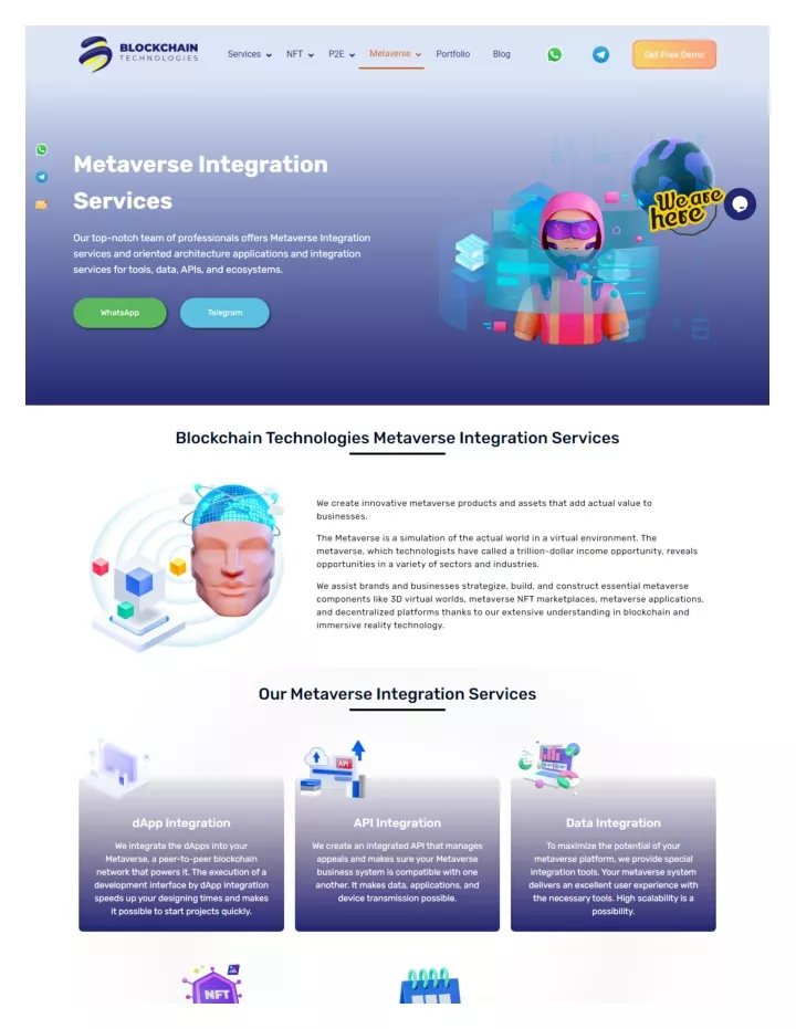 PPT - Metaverse Integration Services - Blockchain Technologies PowerPoint Presentation - ID:11630477