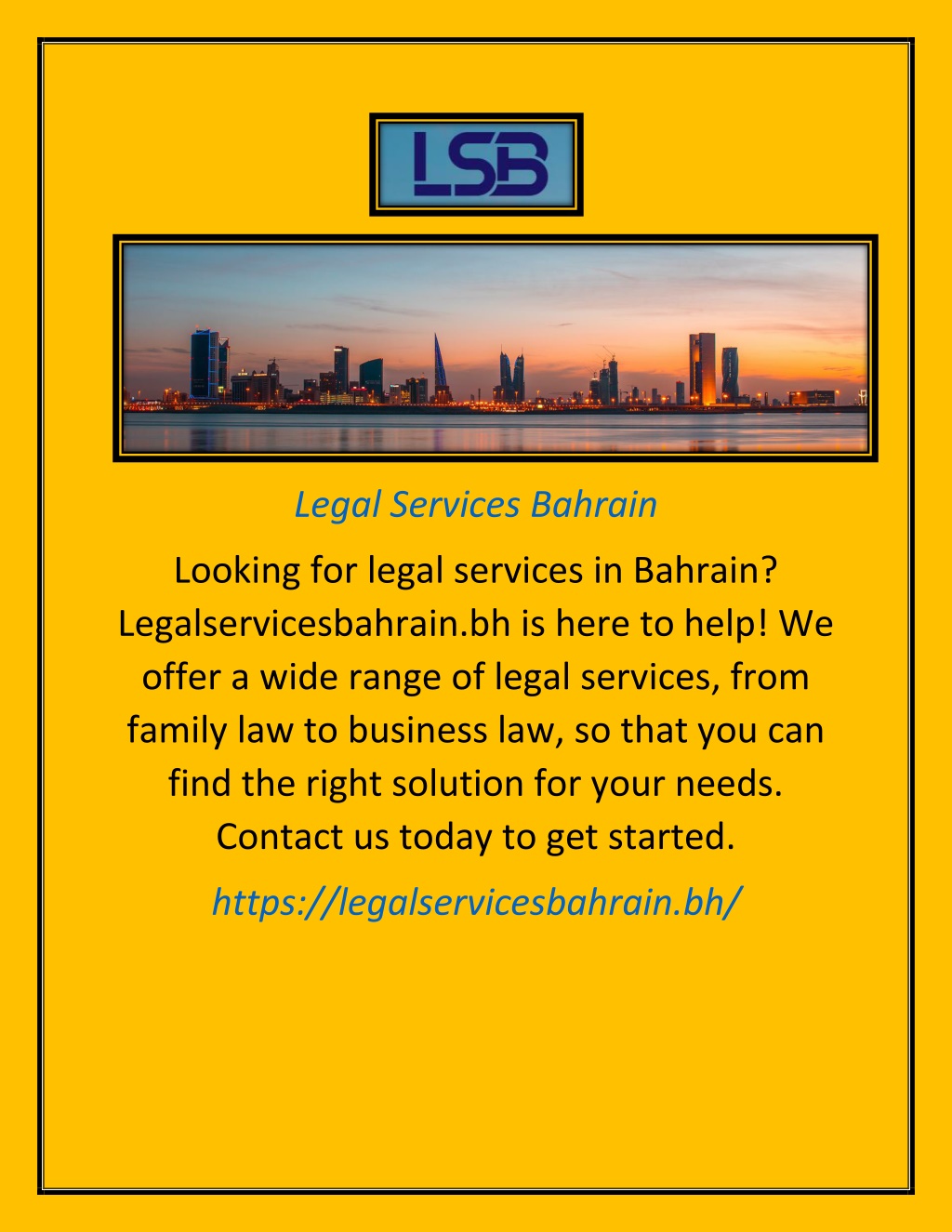 PPT - Legal Services Bahrain PowerPoint Presentation, free download ...