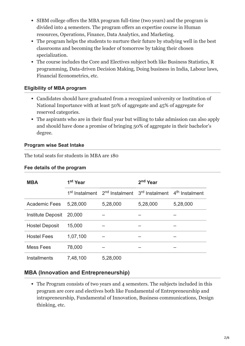 PPT - SIBM management quota seats| Call@ 9354992359| SIBM nri quota ...
