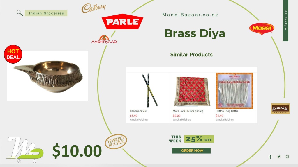 PPT - Brass Diya - Navratri Online Store in New Zealand PowerPoint ...