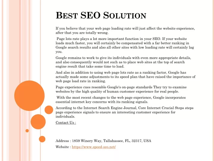 PPT - Best SEO Solution PowerPoint Presentation, free download - ID ...