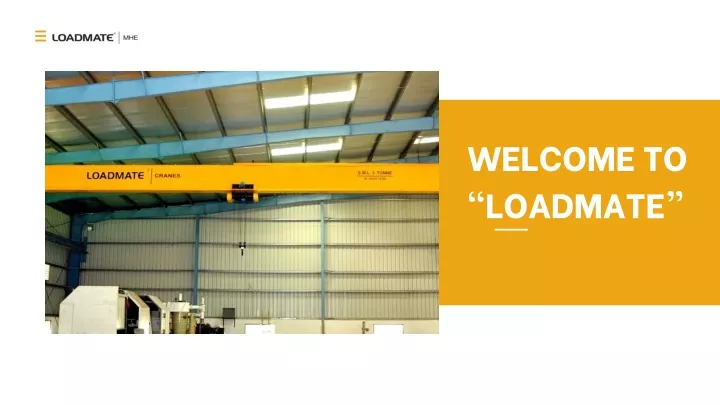 PPT - Motorised Chain Pulley Block | Loadmate.in PowerPoint ...