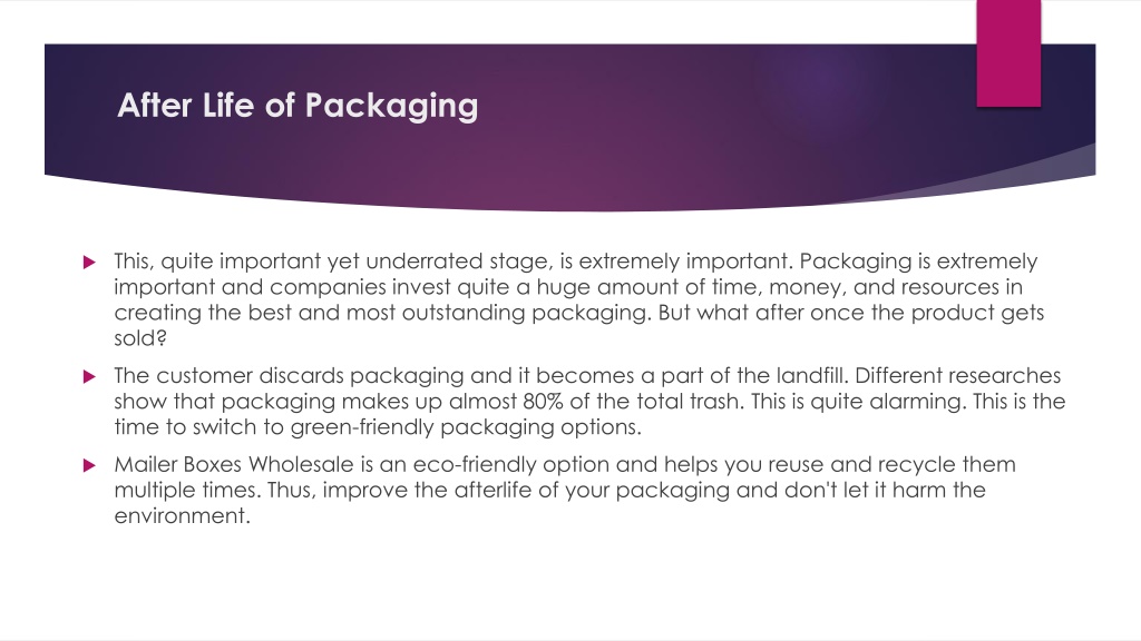 PPT - What are The 6 Stages of Product Packaging PowerPoint ...