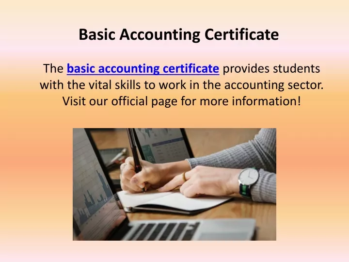 PPT - Basic Accounting Certificate PowerPoint Presentation, free download - ID:11635374