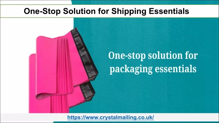 PPT - One-Stop Solution for Shipping Essentials PowerPoint Presentation ...