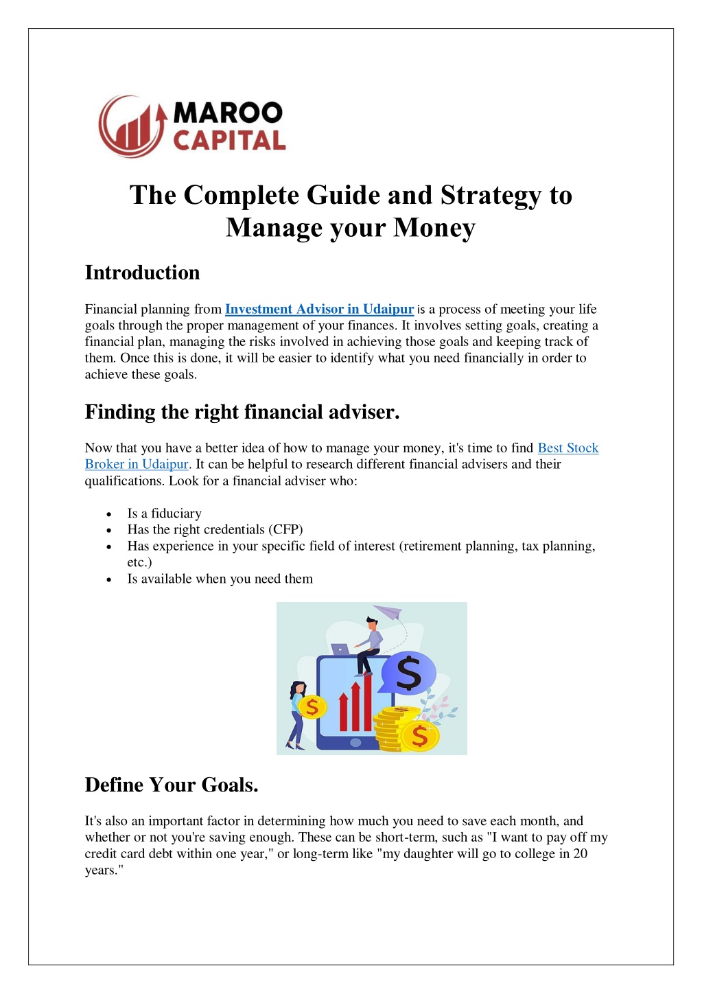 PPT - The Complete Guide and Strategy to Manage your Money PowerPoint ...