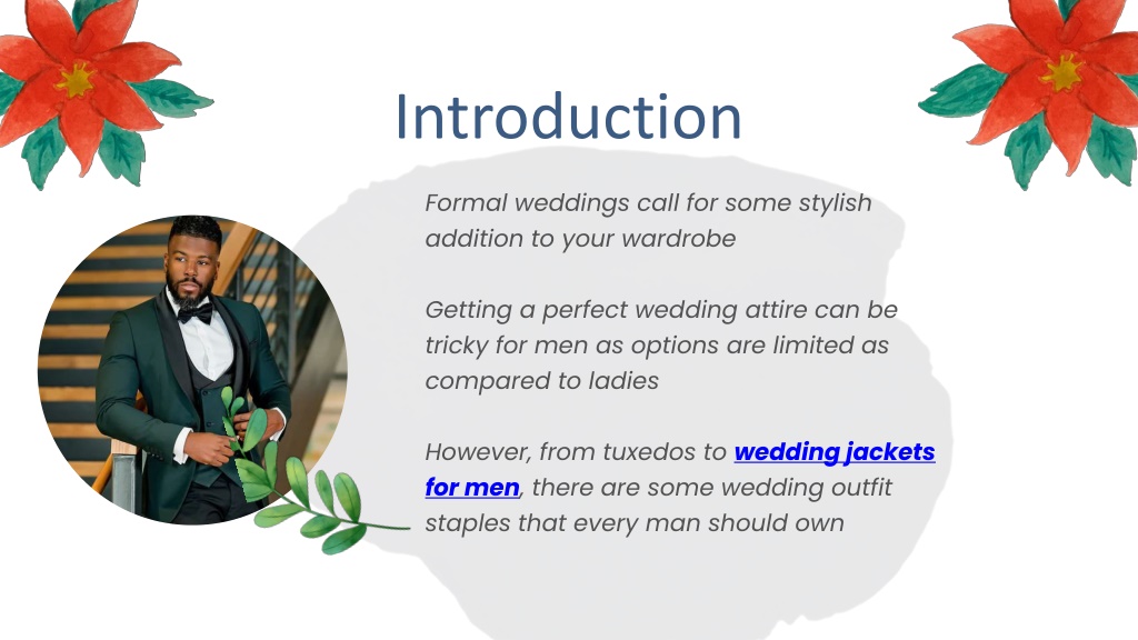 PPT - A Guide to Formal Wedding Outfit For Men PowerPoint Presentation ...