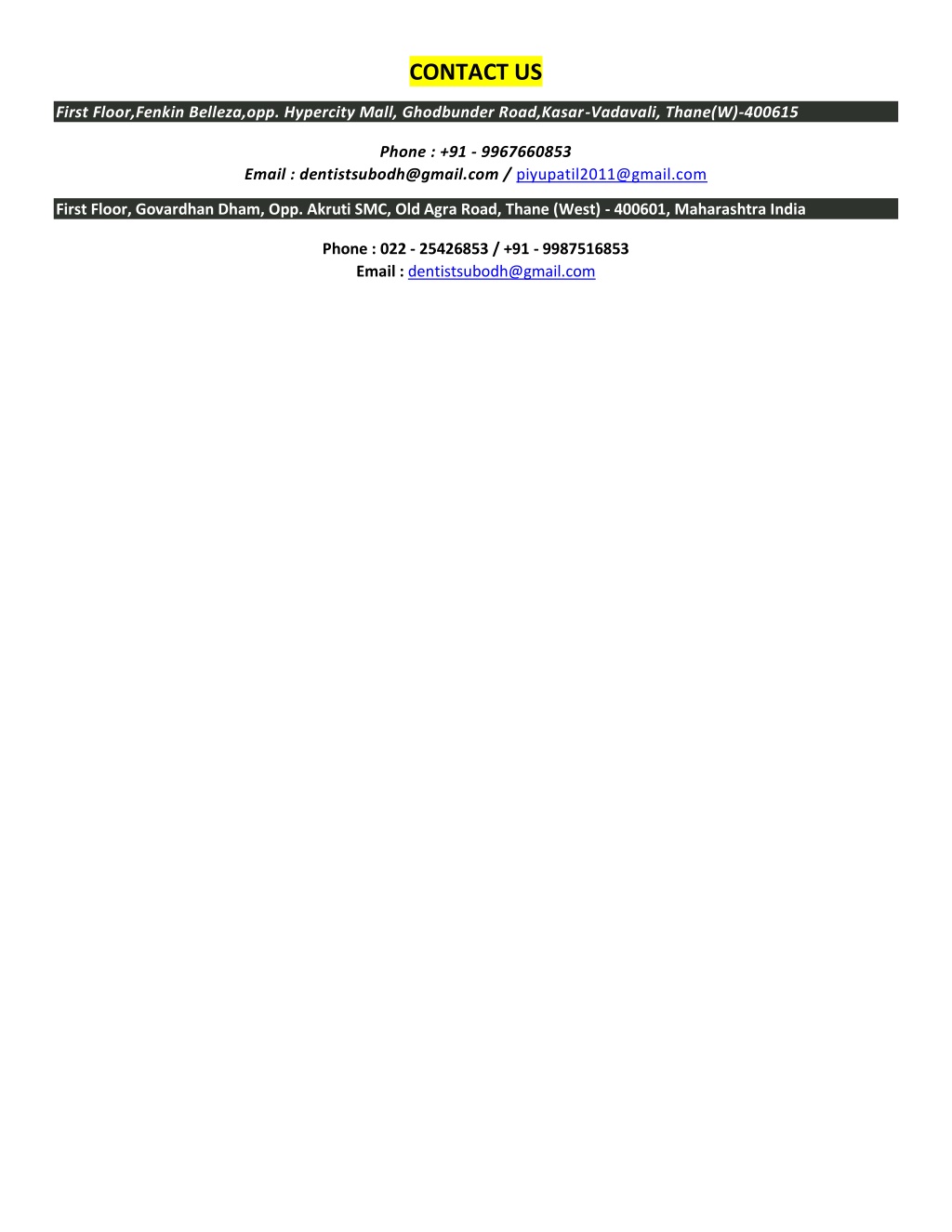 PPT - Invisible Dental Braces in Thane PowerPoint Presentation, free download - ID:11639051