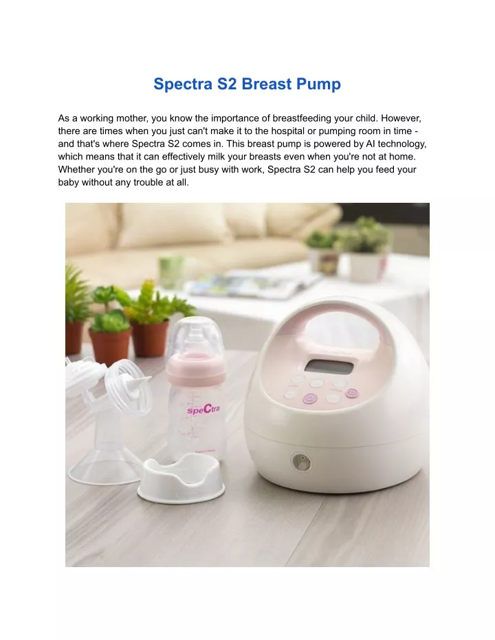 PPT - Spectra S2 Breast Pump PowerPoint Presentation, free download ...
