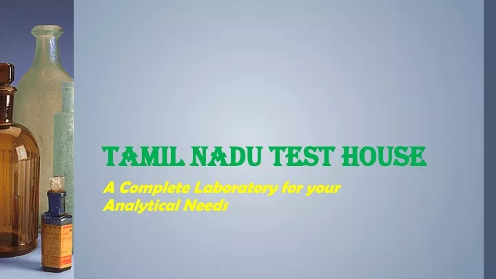 PPT - Tamil Nadu Test House Offers & Services PowerPoint Presentation ...