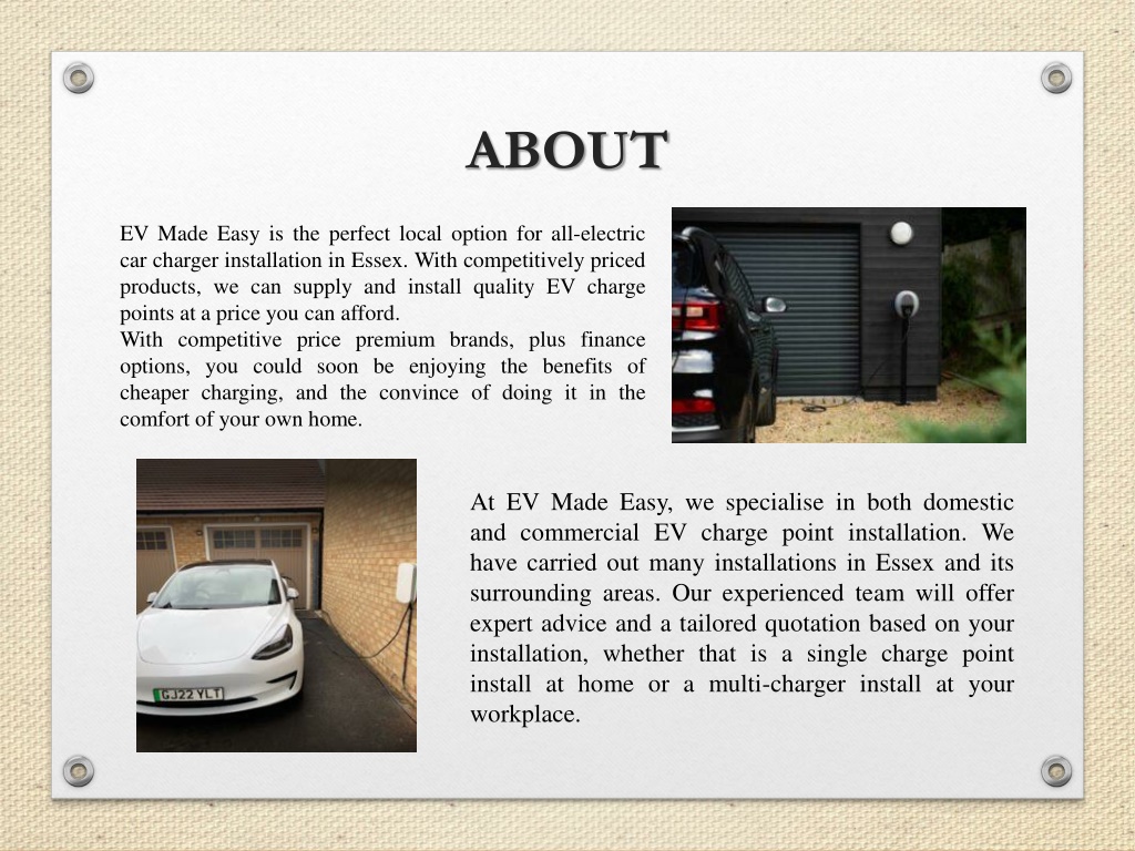 PPT - Electric Car Charging Point Installer Essex Evmadeeasy.co.uk PowerPoint Presentation - ID ...