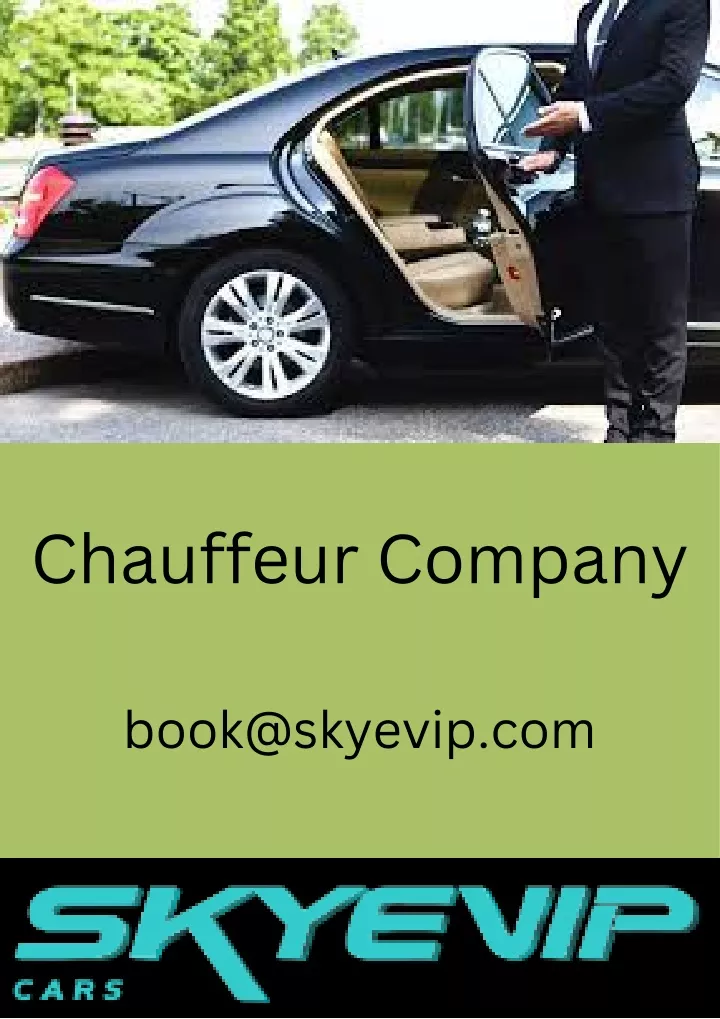 PPT - Chauffeur Company PowerPoint Presentation, free download - ID ...