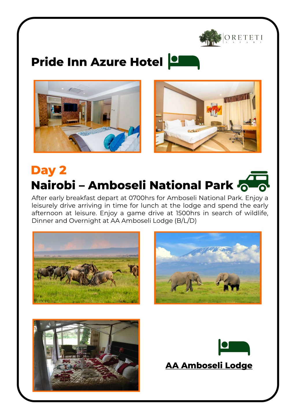 PPT - 7 Days Magical Kenya Safari PowerPoint Presentation, free ...
