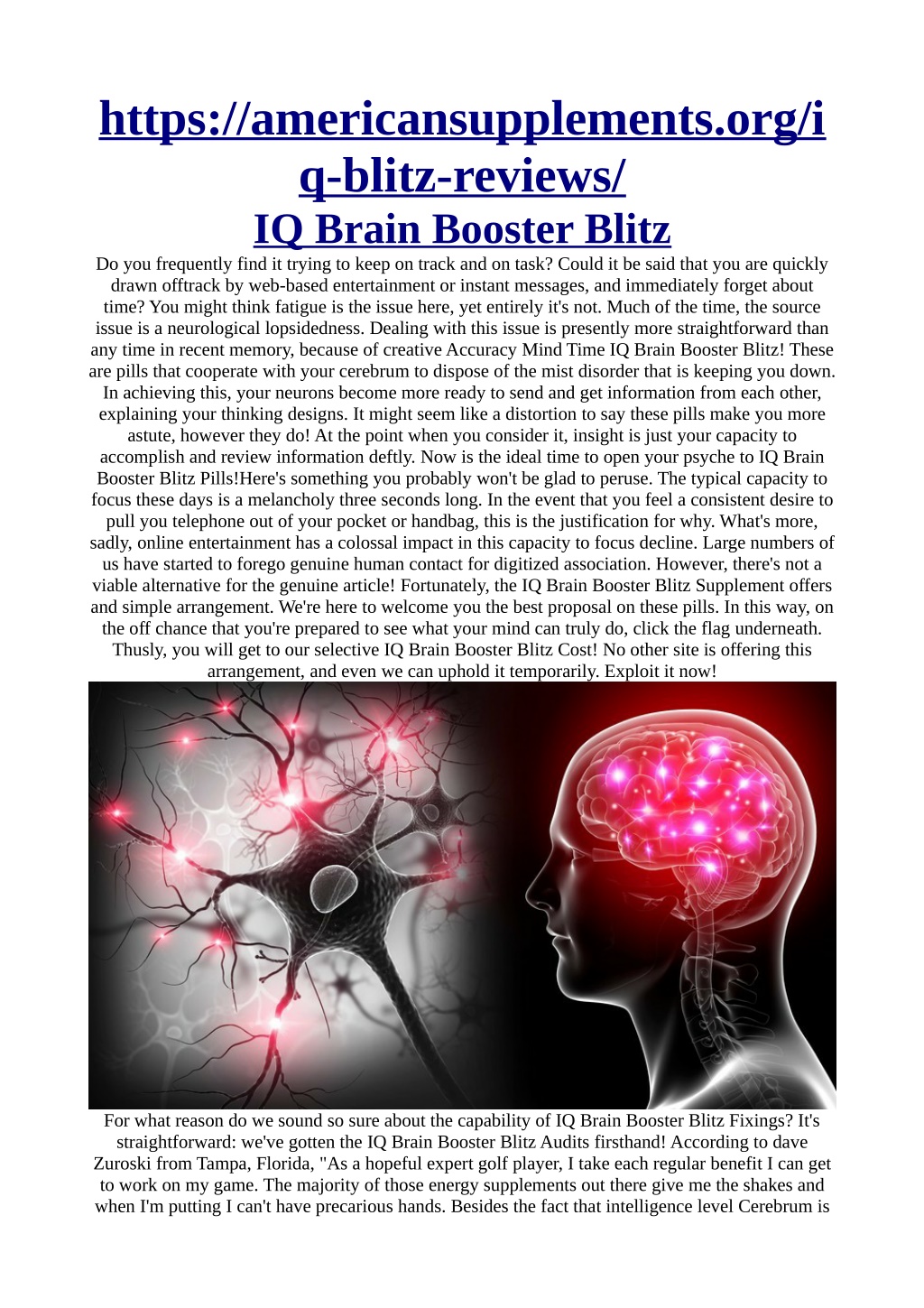 PPT - https://americansupplements.org/iq-blitz-reviews/ PowerPoint ...