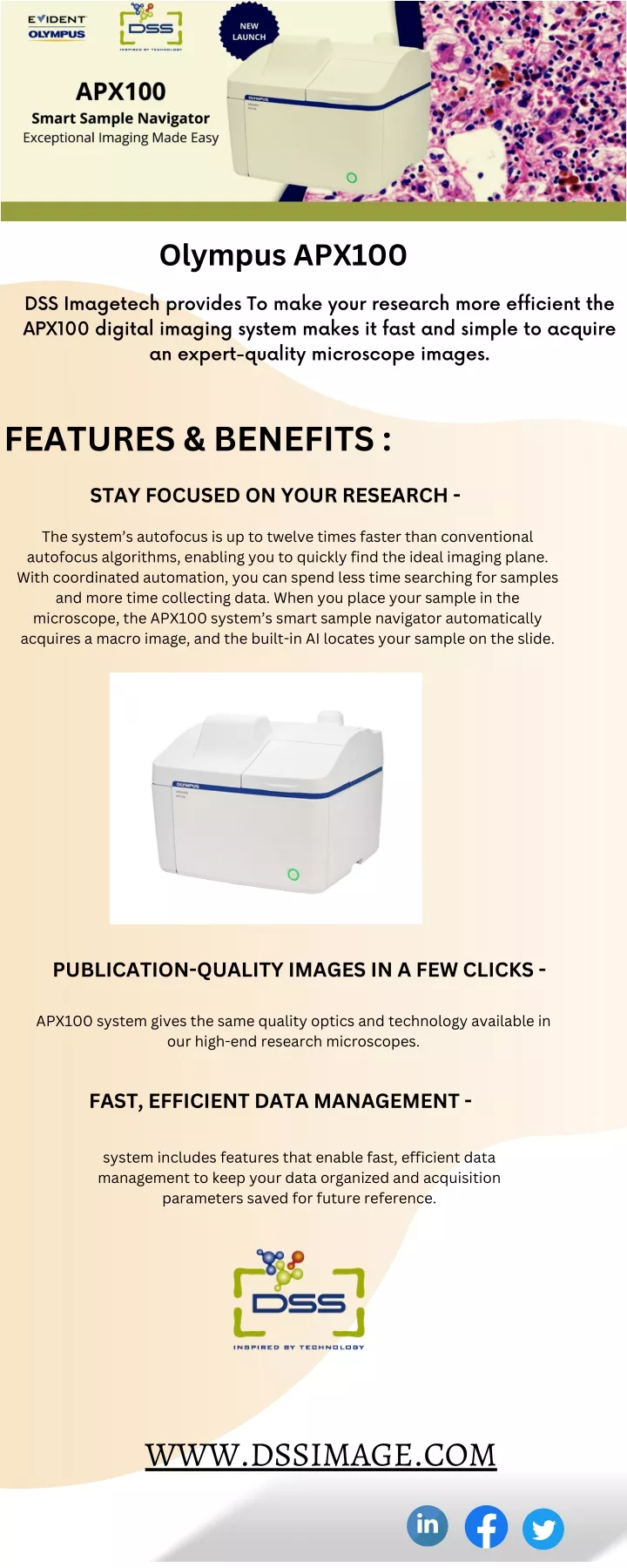 PPT - Distributor of OLYMPUS APX100 In India | DSS Imagetech PowerPoint Presentation - ID:11642707