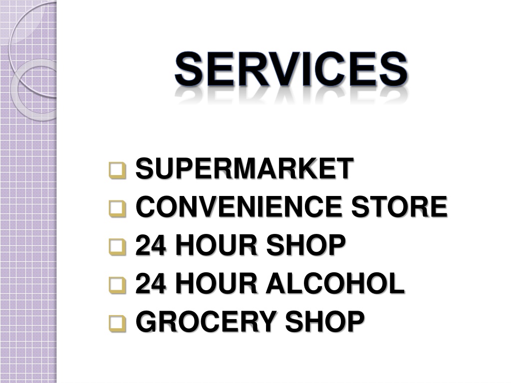 PPT - Looking for 24 hour shop in Sheffield City Centre PowerPoint ...