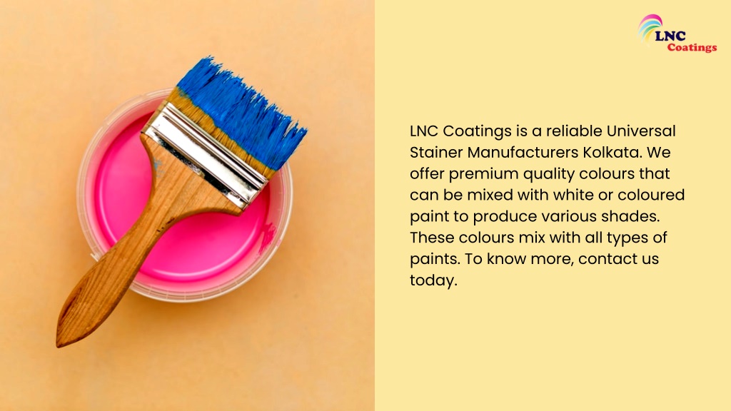 PPT - Know How Universal Stainer is Beneficial for Painting PowerPoint ...