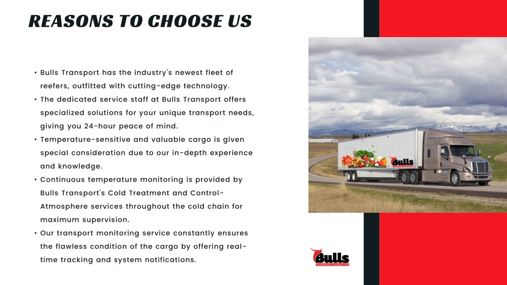 PPT - Introduction To Bulls Transport Canada PowerPoint Presentation ...