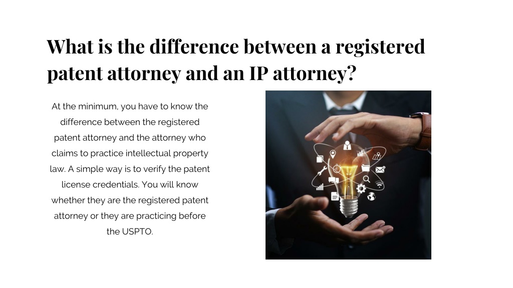 PPT - Patent Law Firm - Frequently Asked Questions Before Hiring Patent ...