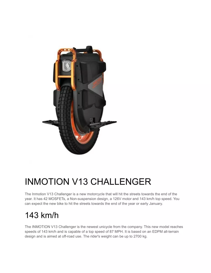 PPT - INMOTION V13 CHALLENGER PowerPoint Presentation, free download ...