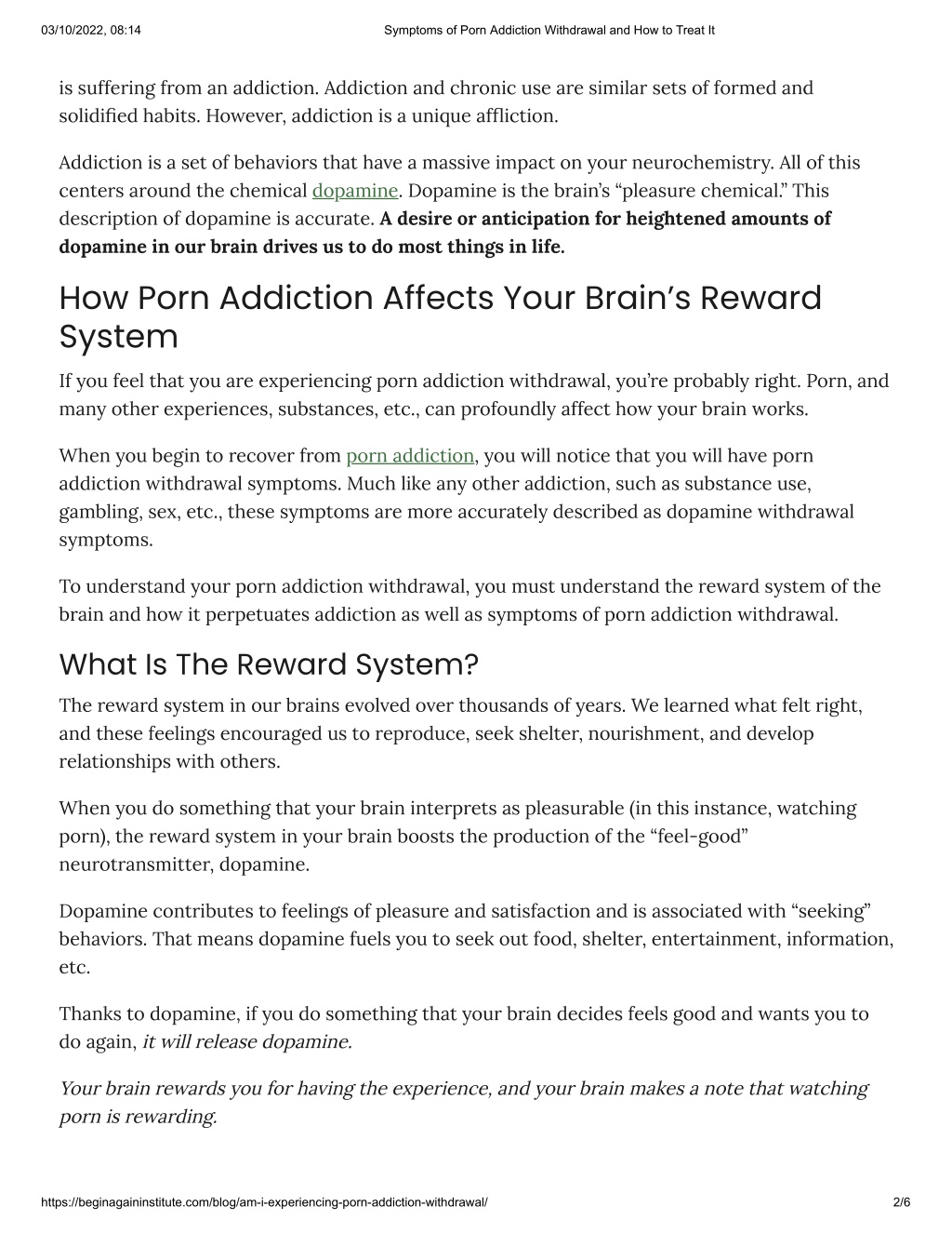 Ppt Symptoms Of Porn Addiction Withdrawal And How To Treat It