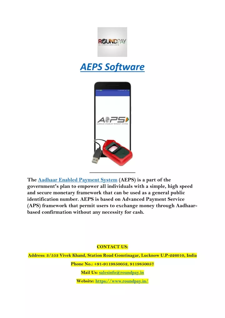 PPT - Aadhaar Enabled Payment System - Roundpay PowerPoint Presentation ...