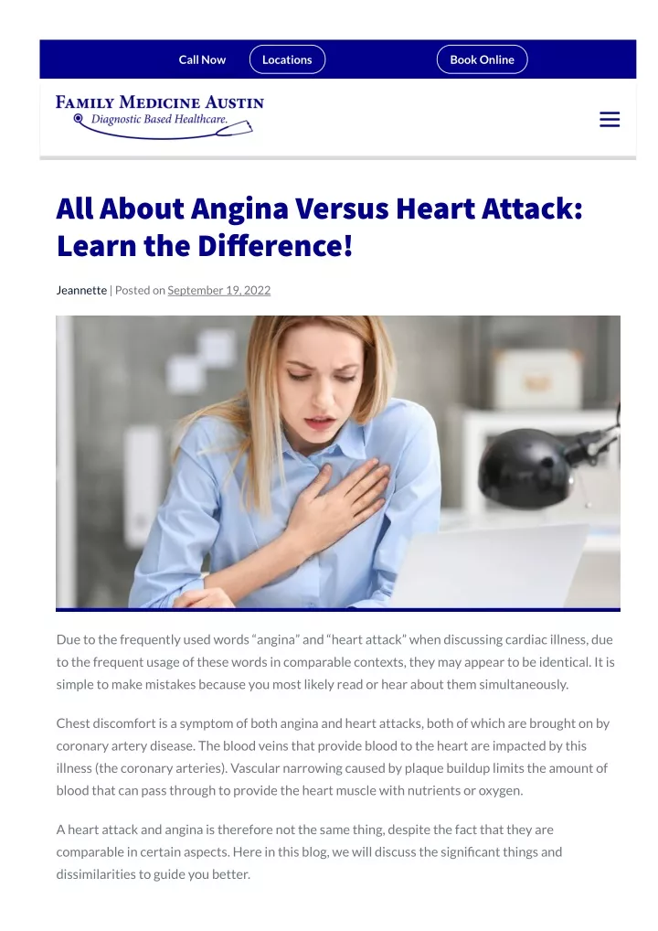 PPT - All-about-angina-versus-heart-attack- PowerPoint Presentation ...