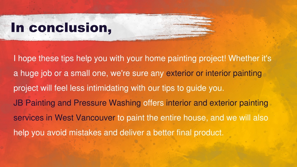 PPT - 6 Tips Must know interior and exterior house painting PowerPoint ...