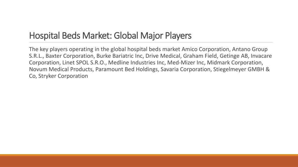 Ppt What Is Hospital Beds Powerpoint Presentation Free Download
