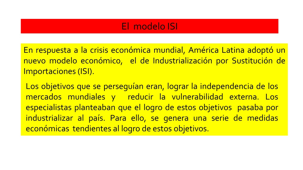 PPT - crisis del modelo isi en chile PowerPoint Presentation, free ...