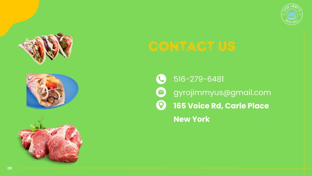 PPT - Greek gyro sandwiches -gyrojimm PowerPoint Presentation, free ...