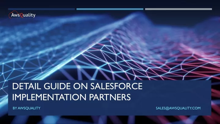 PPT - Detail Guide on Salesforce Implementation Partners PowerPoint ... PPT - Detail Guide on Salesforce Implementation Partners PowerPoint ...