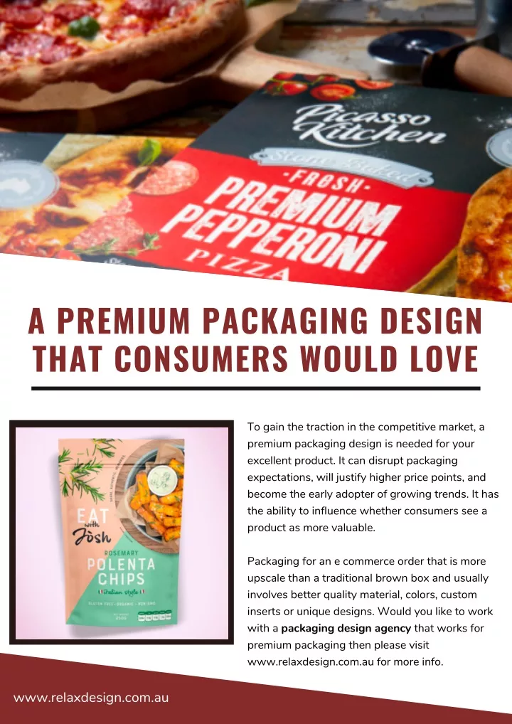 PPT - A premium packaging design that consumers would love PowerPoint ...