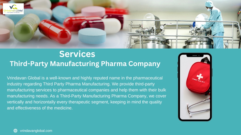 PPT - Top Pharma Manufacturing Company In India | Vrindavan Global ...